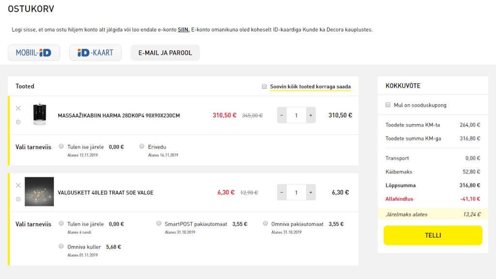 Decora – Magento Commerce 2 e-pood – Lumav Commerce